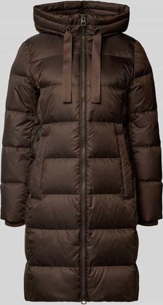 Marc O'Polo Regular Fit Daunenmantel mit Label-Print