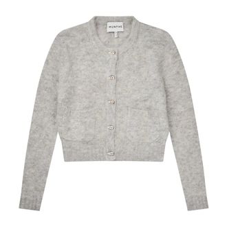 Munthe Locca Cardigan - - Knitwear - Damen - Grau - XS