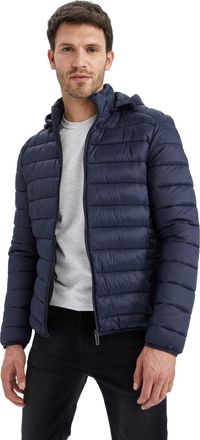 DeFacto Herrenmantel F&uuml;r Freizeitkleidung Mantel f&uuml;r Herren f&uuml;r Oberbekleidung Navy,XL