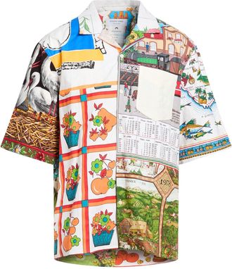 Marine Serre GOLD LINE