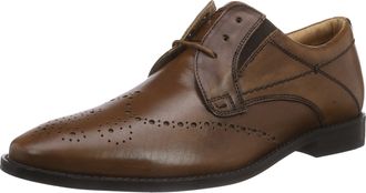 s.Oliver 13205, Herren Oxford Schnürhalbschuhe, Braun (Cognac 305), 45 EU (10.5 Herren UK)