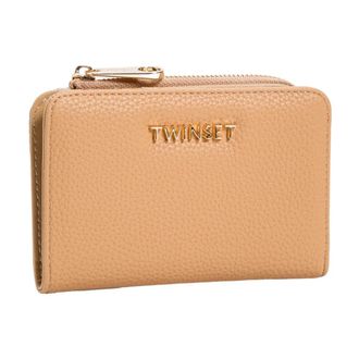 Twinset Kleines Portemonnaie mit Druckknopfverschluss - - Accessories - Damen - Beige - ONE SIZE