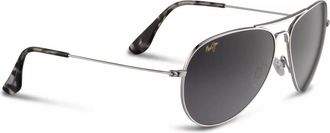Maui Jim Mavericks Lunettes de Soleil - unisex - Accessoires - Gris - Taille: 60 MM