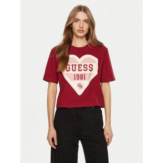 Guess T-Shirt V5RI01 I3Z14 Beige Regular Fit