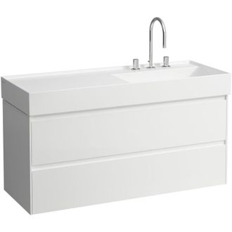 Laufen Lani f&uuml;r Kartell Waschtischunterbau, 2 Schubladen, - Laufen