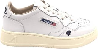 Autry Femme, Chaussures, Blanc, Taille: 37 EU Medalist Low Baskets