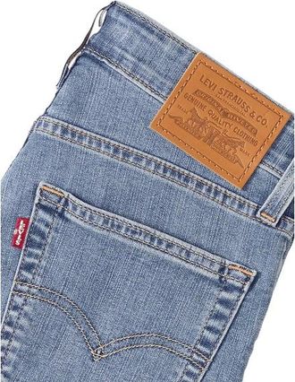 Levi's Jeans 721 high rise skinny en coton m&eacute;lang&eacute;