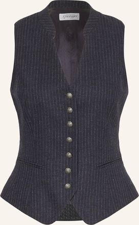 Grasegger Trachtenweste blau