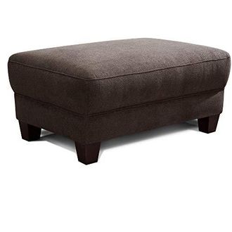 Cavadore Hocker Gootlaand / Passend zu Landhaus Garnitur Gootlaand / Sitzhocker mit Federkern / 101 x 66 x 45 / espresso