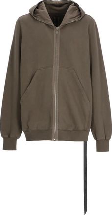 Rick Owens Homme, Sweatshirts et sweats &agrave; capuche, Brun, Taille: L Drkshdw Zip-up Sweat &agrave; capuche