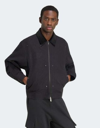 adidas Originals Premium Essentials - Bomberjacke in Schwarz