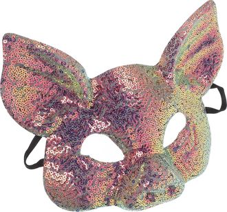 NUOBESTY Leichte Glitzernde Schweinemaske mit Elastischem Band Detailreich Verarbeitet Vielseitig f&uuml;r Karneval Cosplay Maskenball und Party Geeignet Festliche 