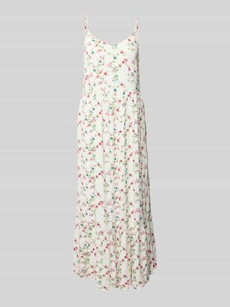 Pieces Tailliertes Freizeitkleid mit Allover-Muster Modell FYA