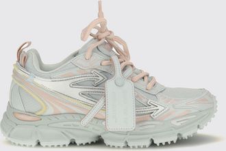 Off-white Be Right Back Low-Top-Sneaker aus Leder und Mesh mit gezackter Sohle