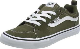 Vans Unisex Kinder Filmore Sneaker, Suede Canvas Grape Leaf White, 34.5 EU