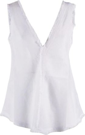 P.A.R.O.S.H. P.a.r.o.s.h., Femme, Tops, Blanc, Taille: 40 FR Blusa