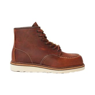 Red Wing Shoes 1907 Classic Moc Toe Copper Stiefel - - Shoes - Herren - Orange - 46 EU