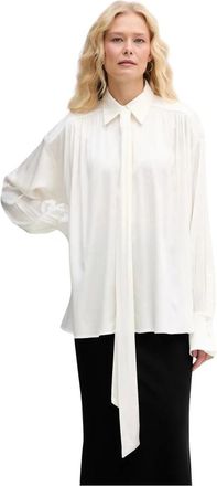 Aniye By Chemise avec sangle d&eacute;corative - Femme - Blouses et Chemises - Beige - Taille: 36 FR