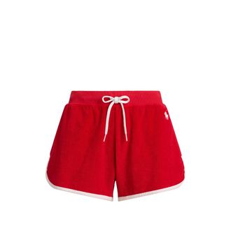 Ralph Lauren Contrast-trim Drawstring-waist Shorts
