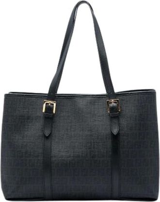Fendi Sac cabas vintage Pre-owned - Femme - Pre-owned - Noir - Taille: ONE Size