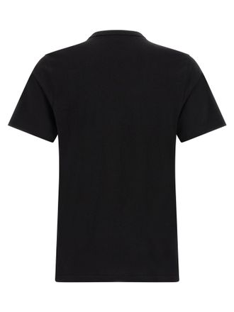 Diesel Logo-Embroidered T-Shirt - Black