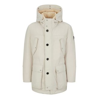HUGO BOSS Herren, M&auml;ntel, Wei&szlig;, MGr&ouml;&szlig;e