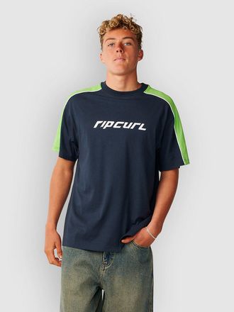 Rip Curl Archive Up Top Panel T-Shirt dark navy
