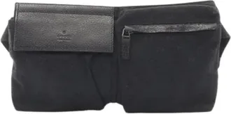 Gucci unisex, Pre-owned, Noir, Taille: ONE Size Pre-owned Toile sacs-gucci