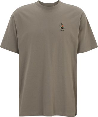 Iriedaily T-Shirt What The Duck, Bio-Baumwolle, Smokey Olive, XXL