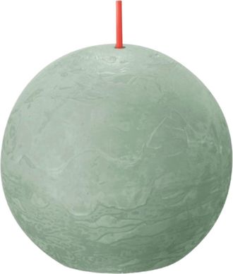 Bolsius Rustiek bolkaars shine diameter76 jade green
