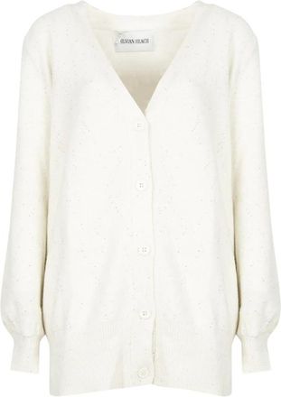Silvian Heach Cardigan Aberdeen - Femme - Pulls - Blanc - Taille: 36 FR