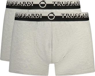 Trussardi Homme, Sous-v&ecirc;tements, Gris, Taille: XL Boxer Shorts