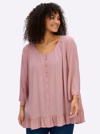 Sheego Klassische Bluse Bluse 3/4-Arm