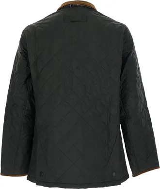 Barbour Quilted Tech Fabric Jacket - Green