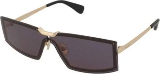 Max Mara unisex, Accessoires, Jaune, Taille: 68 MM Lunettes de soleil