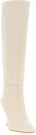 Stuart Weitzman Madison Boots - Cream