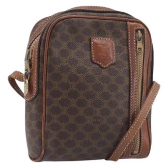 Celine Pre-owned Sac Bandouli&egrave;re Vintage - Femme - Pre-owned - Brun - Taille: ONE Size
