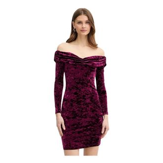 Guess Robes de soir&eacute;e - Femme - Robes - Rouge - Taille: 42 FR