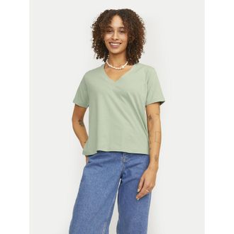 Jack & Jones T-Shirt Annie 12255655 Gr&uuml;n Regular Fit