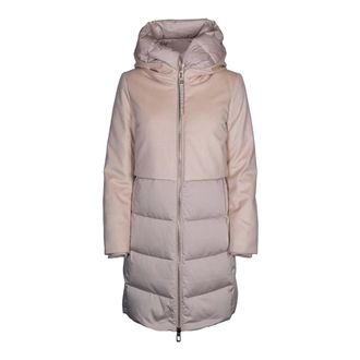 Duno Femme, Manteaux, Rose, Taille: 40 FR Piumino lungo