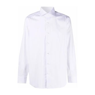 Barba Homme, Chemises, Blanc, Taille: 4XL Chemise D&eacute;contract&eacute;e en Coton