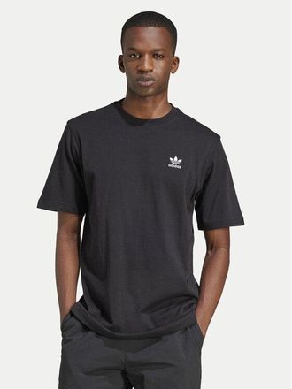 adidas T-Shirt Trefoil Essentials JI8545 Schwarz Regular Fit