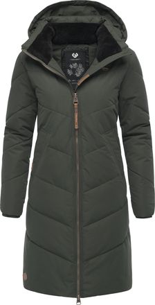 Ragwear Wintermantel RAGWEAR Rebelka, Damen, Gr. XXL (44), helloliv, Au&szlig;enmaterial: 100% Polyester, Innenfutter: 100% Polyester, Wattierung: 100% Polyester, o