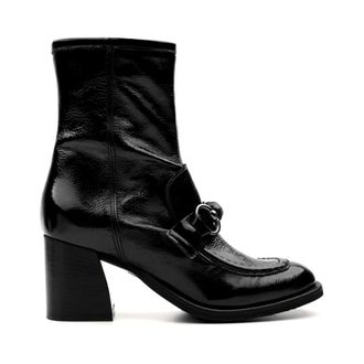 Zoe Leeds03 Naplak Schwarze Stiefel - - Shoes - Damen - Schwarzk - 39 EU