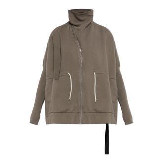 Rick Owens Oversize Sweatshirt - - Sweatshirts & Hoodies - Damen - Braun - XS