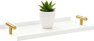 Generic Handtuchhalter f&uuml;r G&auml;ste, Organisation mit goldenem T-Griff, Serviettenhalter f&uuml;r G&auml;ste f&uuml;r das Badezimmer, f&uuml;r Restaurant, K&uuml;che, Schminktisch, Bar, 