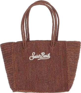 MC2 Saint Barth Femme, Sacs, Brun, Taille: ONE Size Sac &agrave; Main Moyen en Raphia
