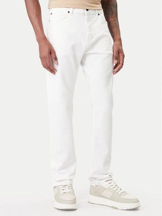 HUGO BOSS Jeans 50556632 Wei&szlig; Regular Fit
