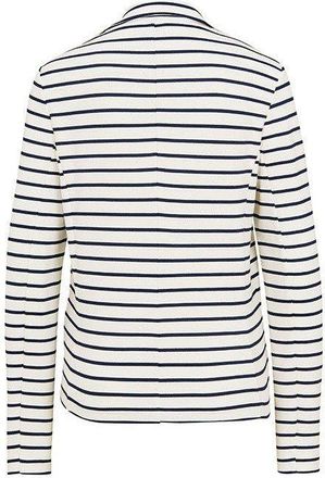 Faber Strickjacke Taillierter maritimer Streifenblazer