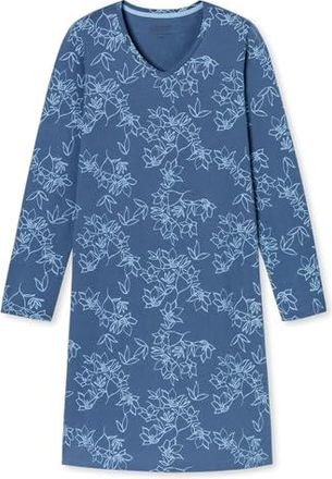 Uncover by Schiesser Uncover Nightwear Chemise de Nuit, Bleu Atlantique_182851, 48 Femmes